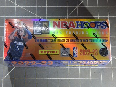 2022 23 Panini NBA Hoops Premium Basketball Card Box Set 029 /199 Auto ...