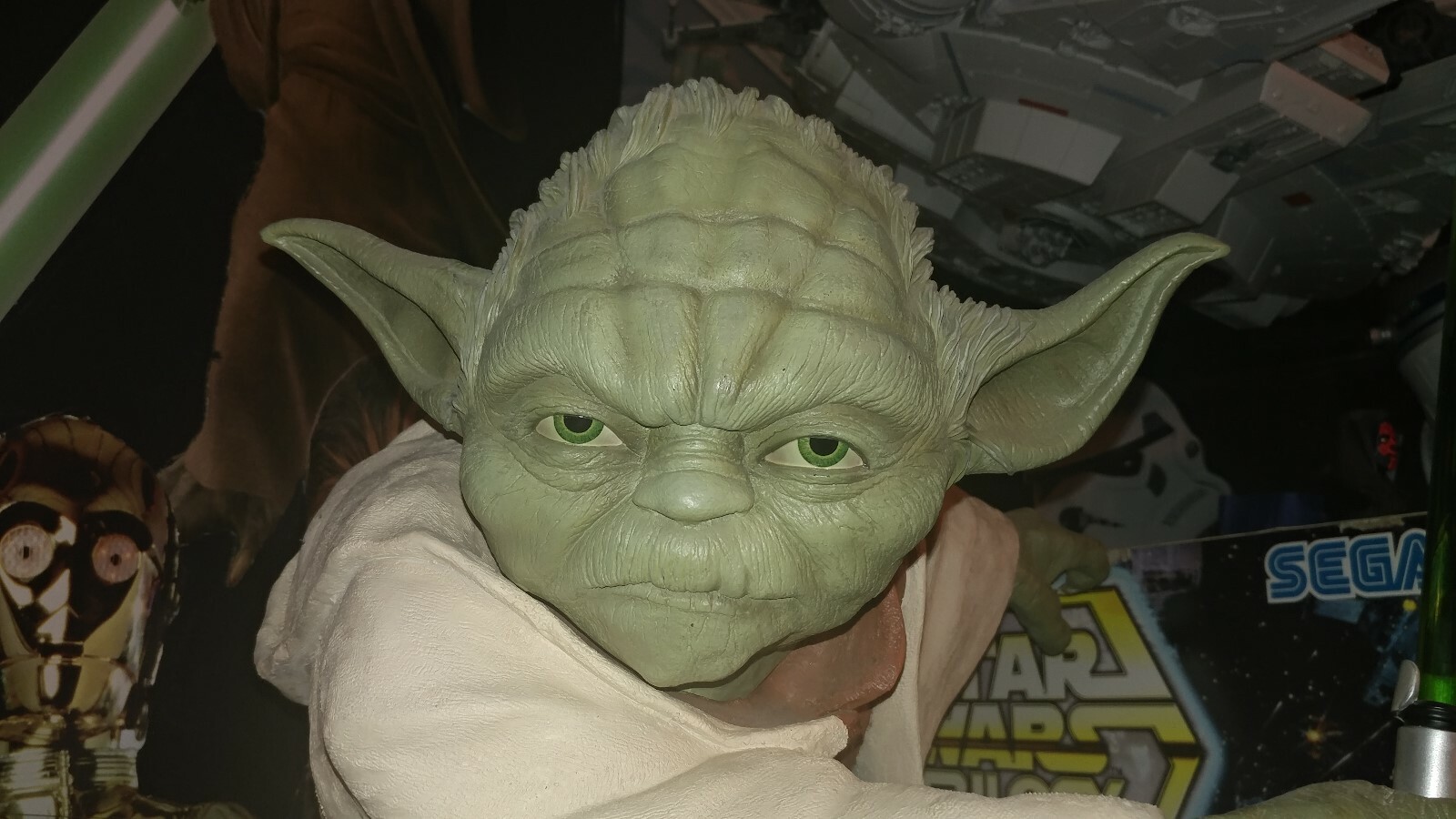 Star Wars Life Size Yoda Statue Limited Edition in perfect condition | eBay