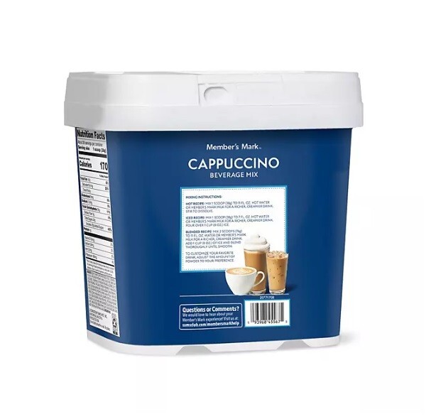 Member'S Mark French Vanilla Cappuccino Beverage Mix (48 Oz.) FRESH ...