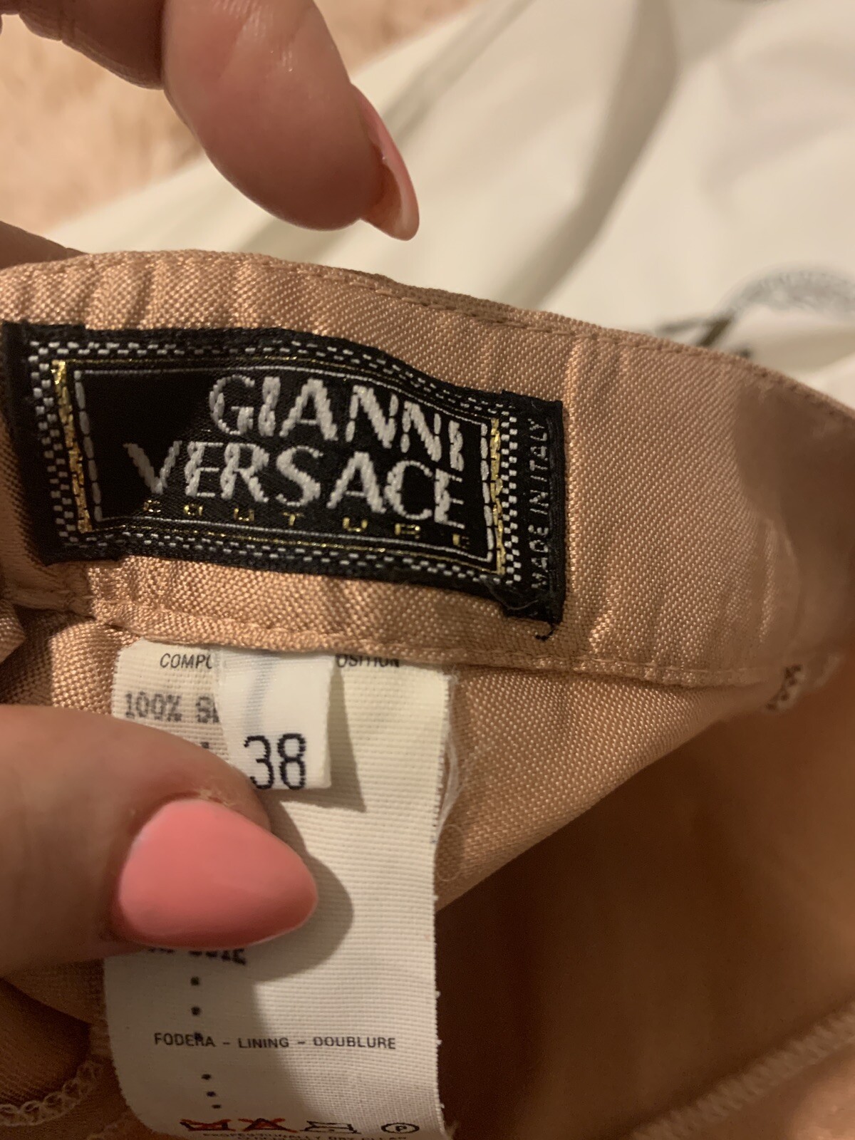 RARE Vintage Versace Fall 2000 Ready-to-Wear Silk Suit w ORIGINAL ...