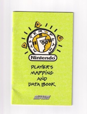 Nintendo Power Player’s Mapping and Data Book **Clean** Nintendo NES | eBay
