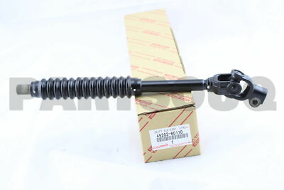 4520360110 Genuine Toyota SHAFT, STEERING INTERMEDIATE, NO.2 45203 ...