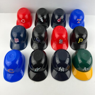 Major League Baseball MLB Mini Baseball Plastic Helmet Caps (YOU PICK ...