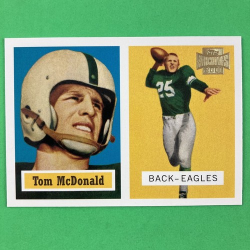 Tom McDonald 2001 Topps Archives Card #43 NFL Philadelphia Eagles | eBay