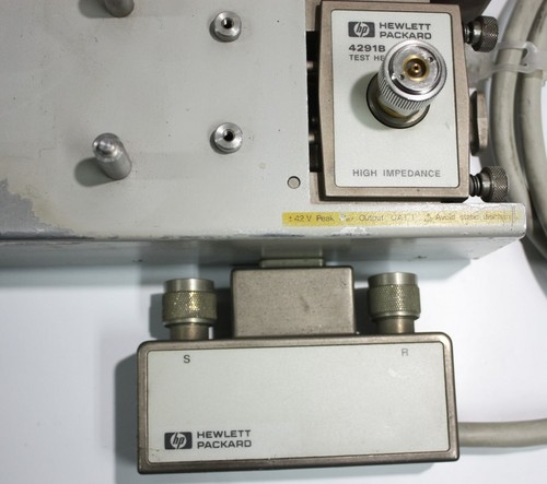 Agilent/HP 4291B Test station with 4291B High Impedance | eBay