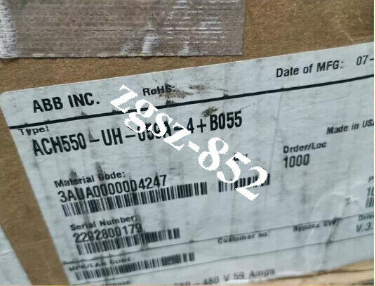 ABB ACH550-UH-059A-4+B055 Inverter Brand New Fast Shipping FedEx or DHL ...
