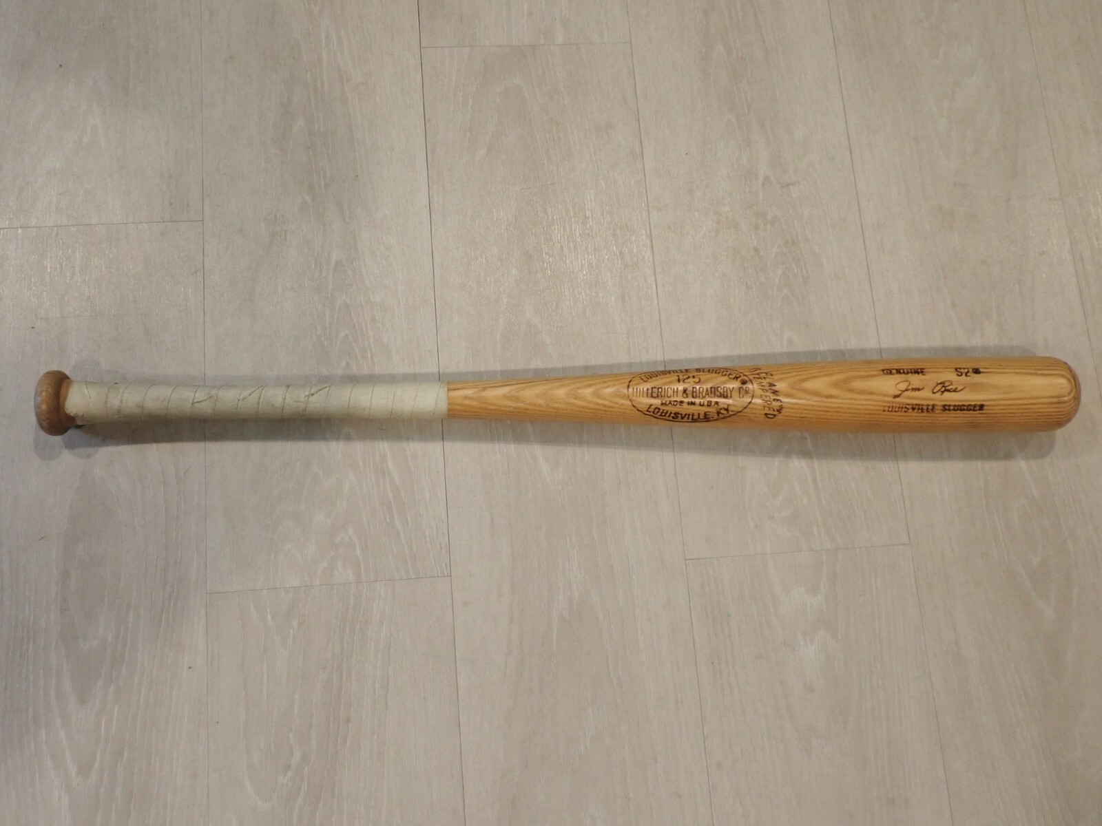 1980 Jim Rice Boston Red Sox Louisville Slugger 125 Genuine S2 Baseball ...