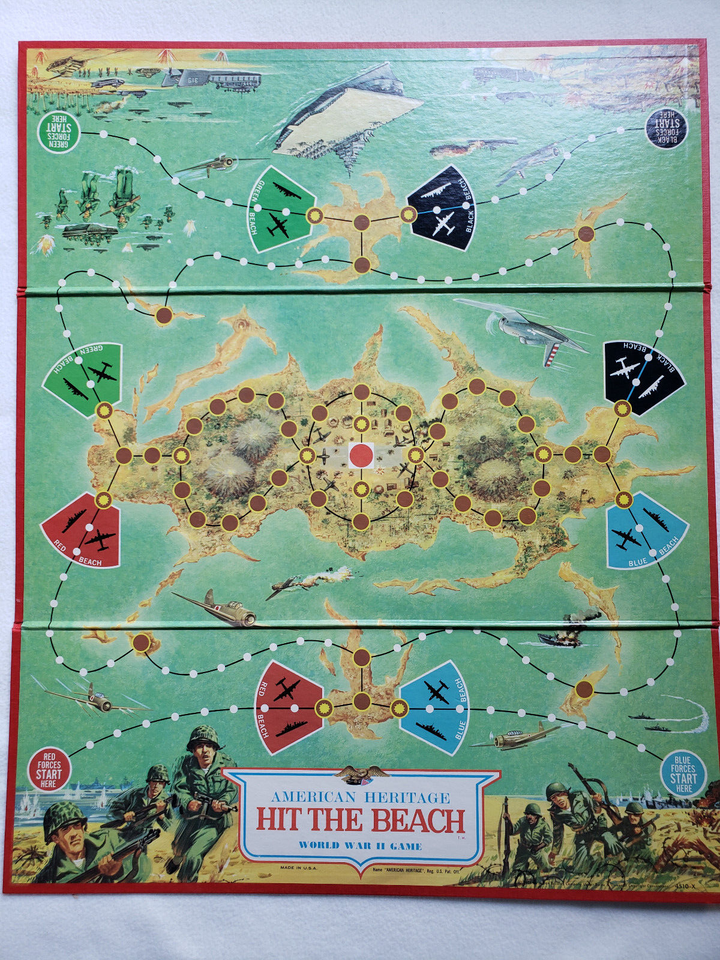 MB American Heritage Broadside, Dogfight, and Hit the Beach | eBay