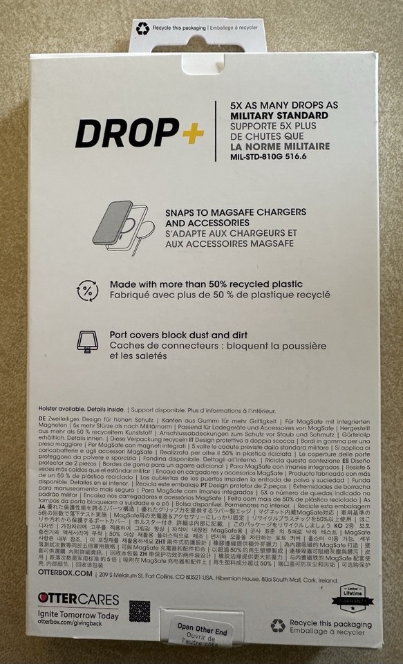 OtterBox Defender XT MagSafe Apple iPhone 15 Pro Max Case Frost Pink ...