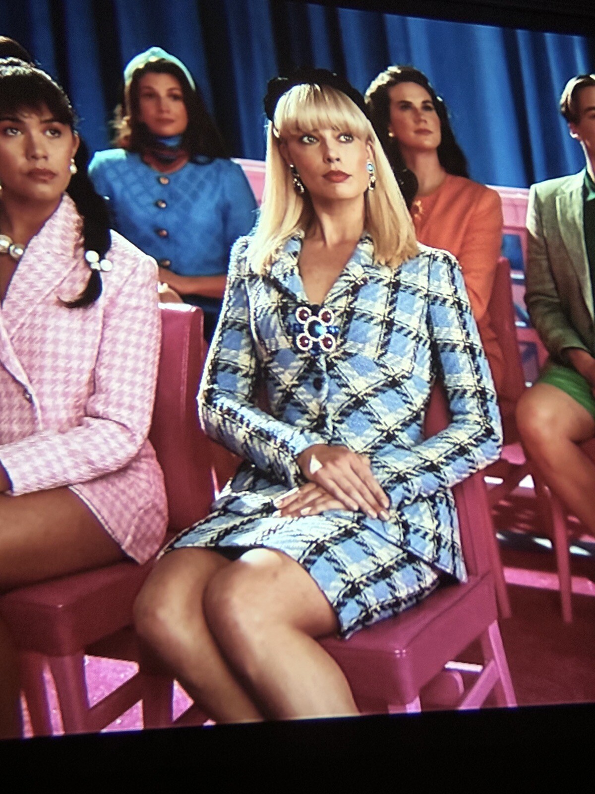 Iconic Chanel Vintage 1995 Barbie Tweed Purple Barbie… - Gem