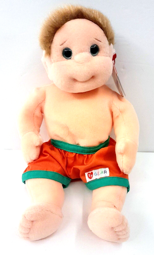 Ty Beanie Kids - New Buzz - All Boy Ready For A Swim - Orange Trunks ...