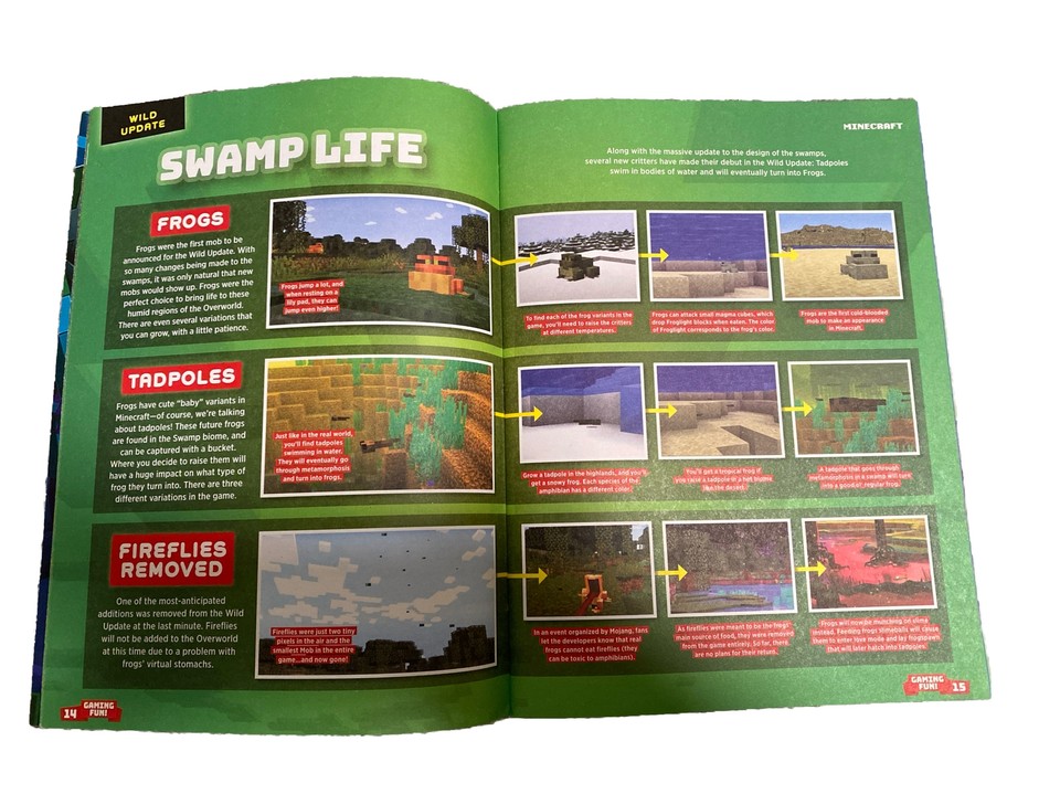 The Essential Guide to Minecraft THE WILD UPDATE all mobs from A-Z W ...