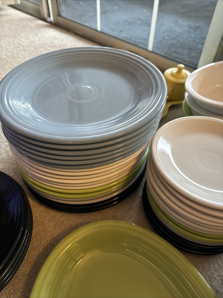 Huge Fiestaware Set 70+ Pieces Excellent Condition | eBay