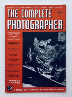 The Complete Photographer Magazine December 30 1941 Cave Photography No ...