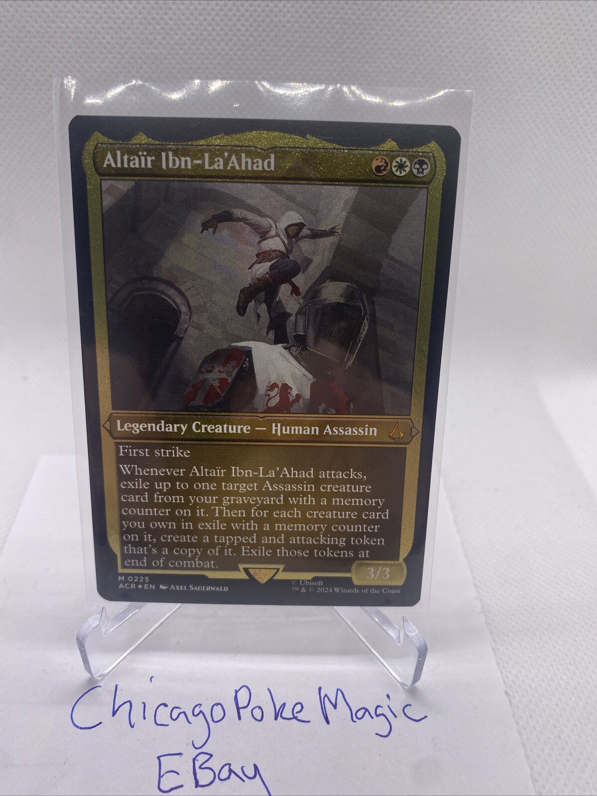 Altair Ibn-La'Ahad - Foil Etched M MTG Universes Beyond: Assassin's ...