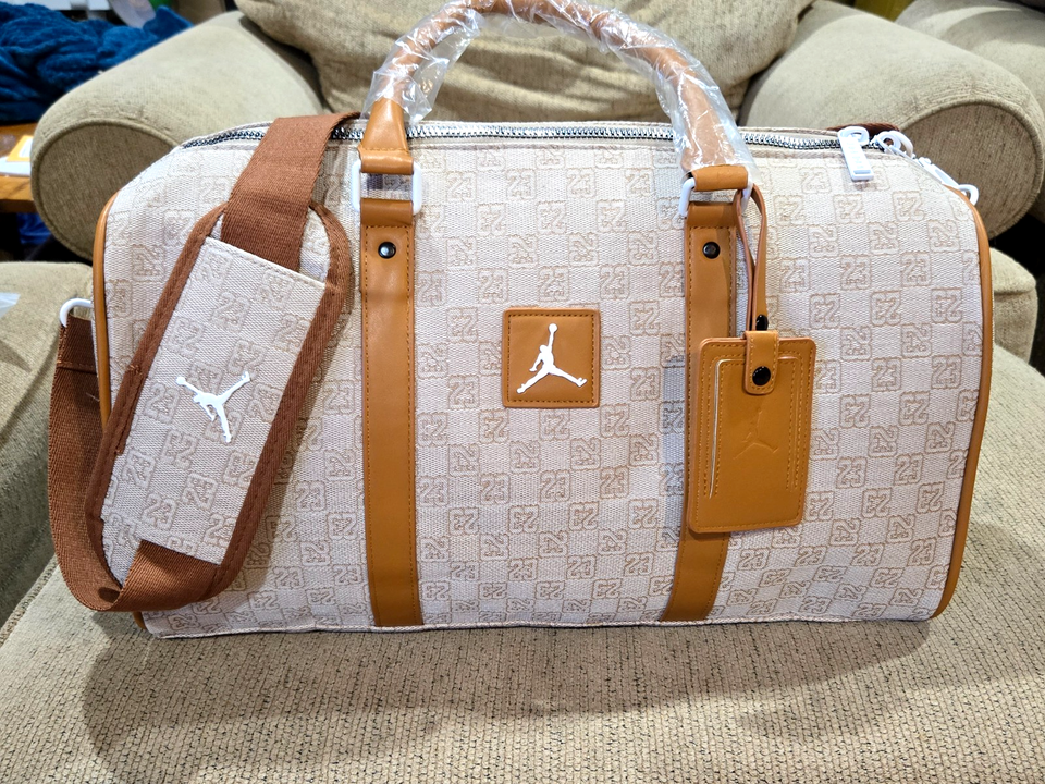 Jordan Nike Monogram Logo Jacquard Mini Backpack & Duffle & Messenger ...