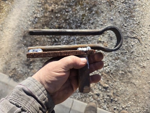 Blacksmith Spring Fuller Anvil Tool 7/8" Shank | eBay