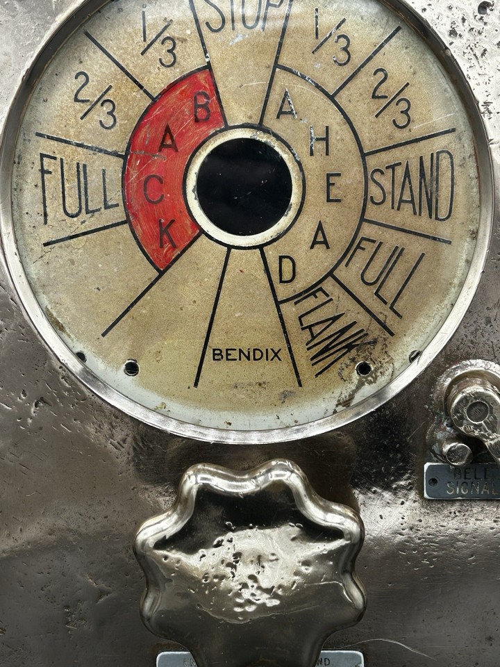 Vintage Bendix 1945 Engine Order Telegraph Submarine WW2 Transmitter ...