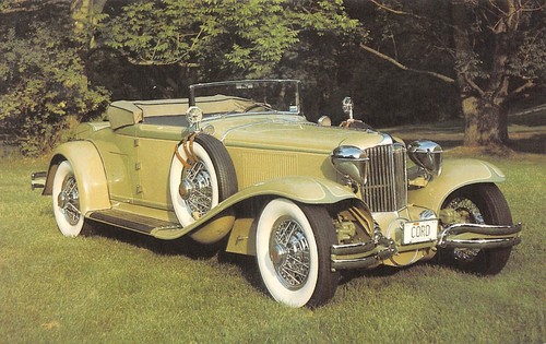 1931 Cord Cabriolet Model L-29 Front Wheel Drive Antique Automobile ...