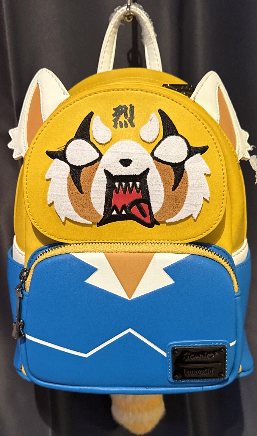 LOUNGEFLY Sanrio Two-Face Aggretsuko Cosplay Mini Backpack New W/ Tags ...