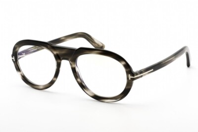 Tom Ford TF5756-B Havana 056 Plastic Optical Eyeglasses Frame 53-20-145 ...