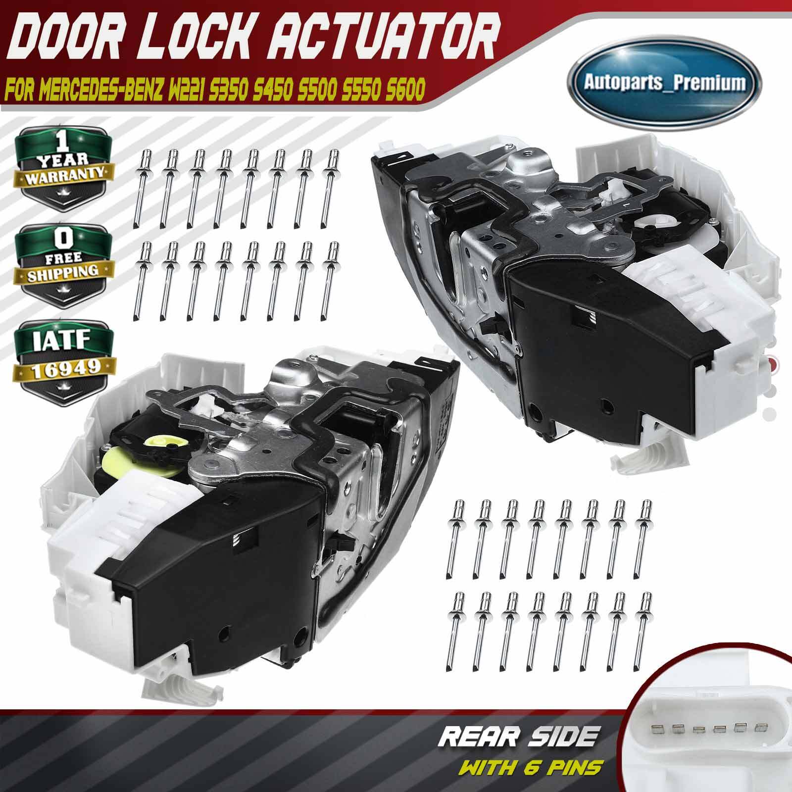 2x Door Lock Actuator for Mercedes-Benz W221 S350 S450 S500 S550 S600 Rear Side | eBay
