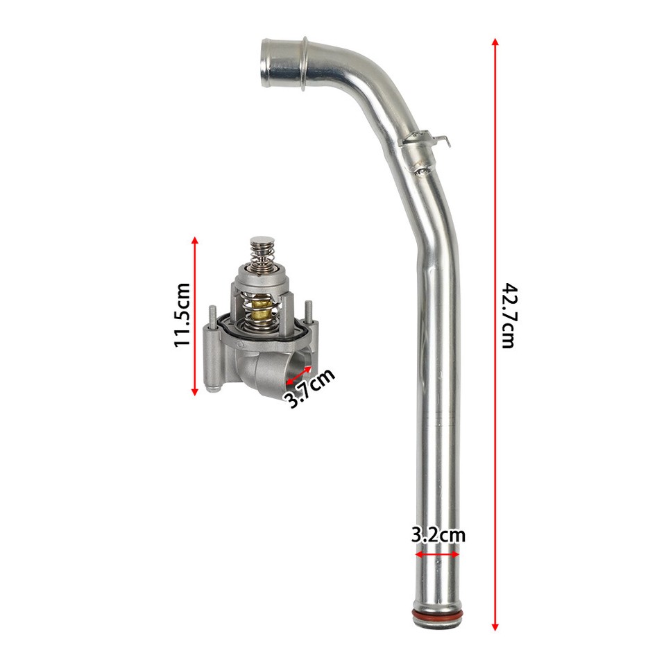 Thermostat Housing Assembly For Buick LaCrosse Cadillac XT5 XT6 GMC ...