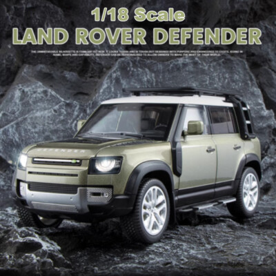 1:18 Land Rover Defender 110 Diecast Model Car Toy Collectible Sound ...