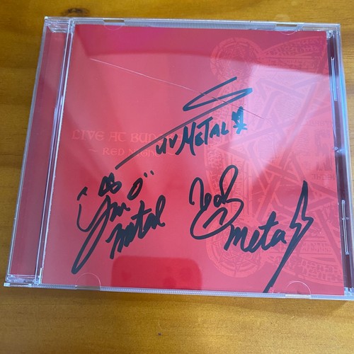 Pre-owned BABYMETAL Autographed CD ALBUM Live At Budokan Red Night J ...