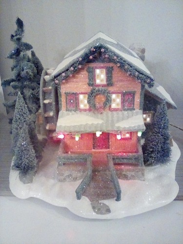 Dept. 56 Winters Frost Creek Mill House Magic of Winter Lighted Village ...