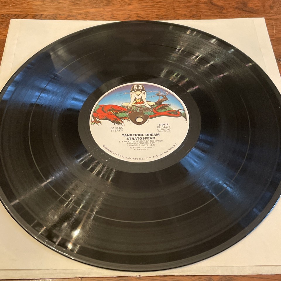Tangerine Dream Stratosfear Vinyl Record 1976 VG | eBay