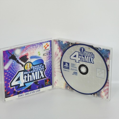DANCE DANCE REVOLUTION 4th MIX DDR PS1 Playstation ccc For JP System p1 ...