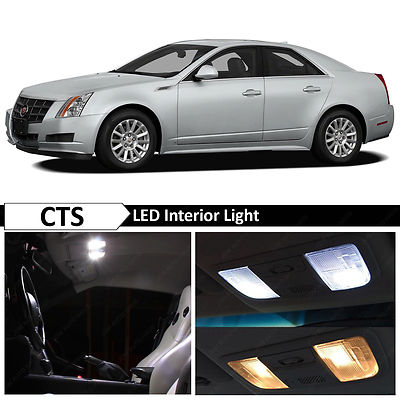16x White Interior LED Lights Package Kit for 2003-2007 Cadillac CTS | eBay