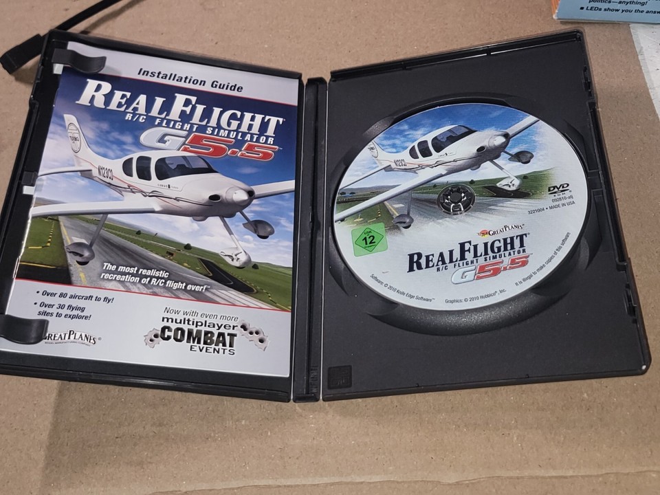 Real Flight G5.5 R/C Flight Simulator & Interlink Elite Controller by ...