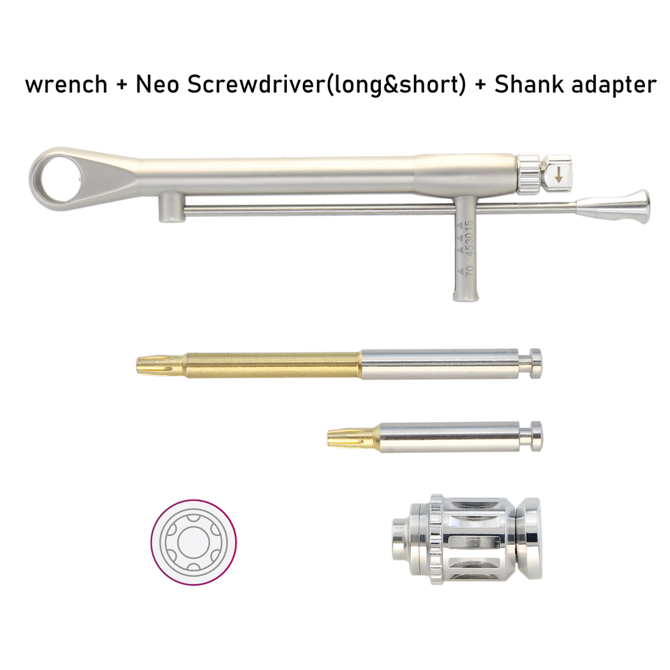 Neodent Dental Implant Torque Wrench Ratchet Shank Adapter for ...