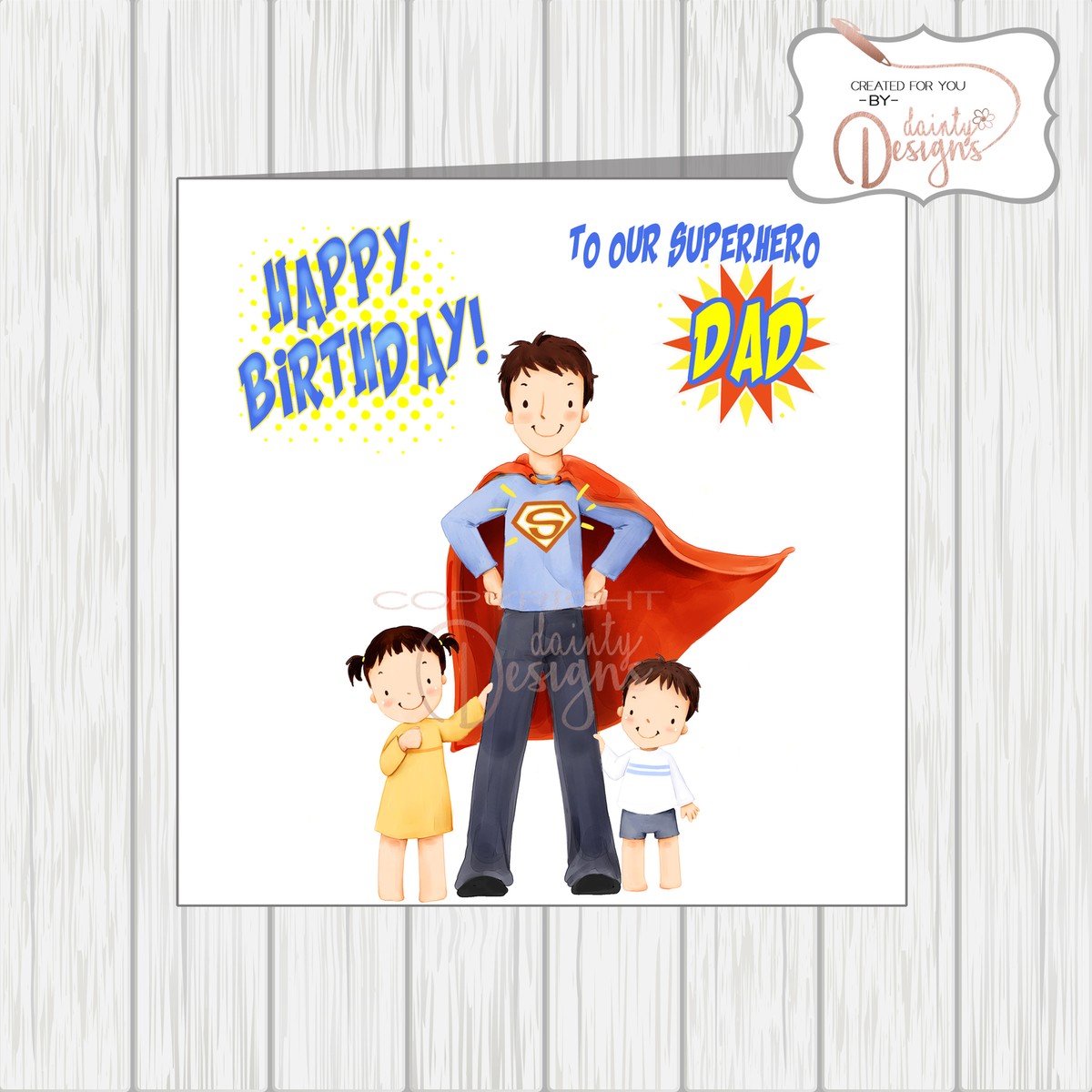 Funny Birthday Cards Superman Superman 'My Very Own Superman'