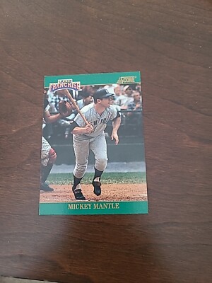 Nice 1992 Score Mickey Mantle The Franchise Insert #2 Of 4 | eBay