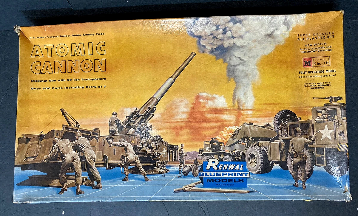 Atomic Cannon Model Scale