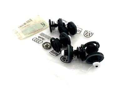 Genuine Volkswagen Seat Audi Door Panel Card Trim Clips (4PCS ...