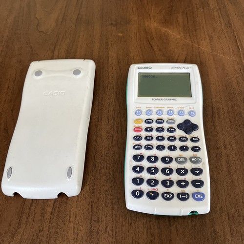 Casio fx-9750G Plus Power Graphic Scientific Calculator Teal Battery ...