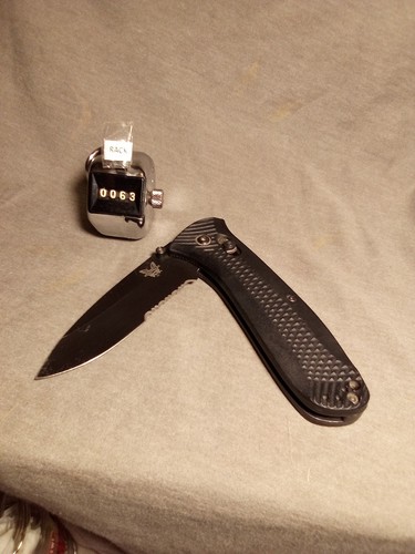 Benchmade 522 Black Tactical Knife - 440C | eBay