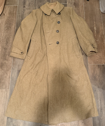 WWI WW1 US AEF M1917 Wool Overcoat! Regimental Markings and Name ...