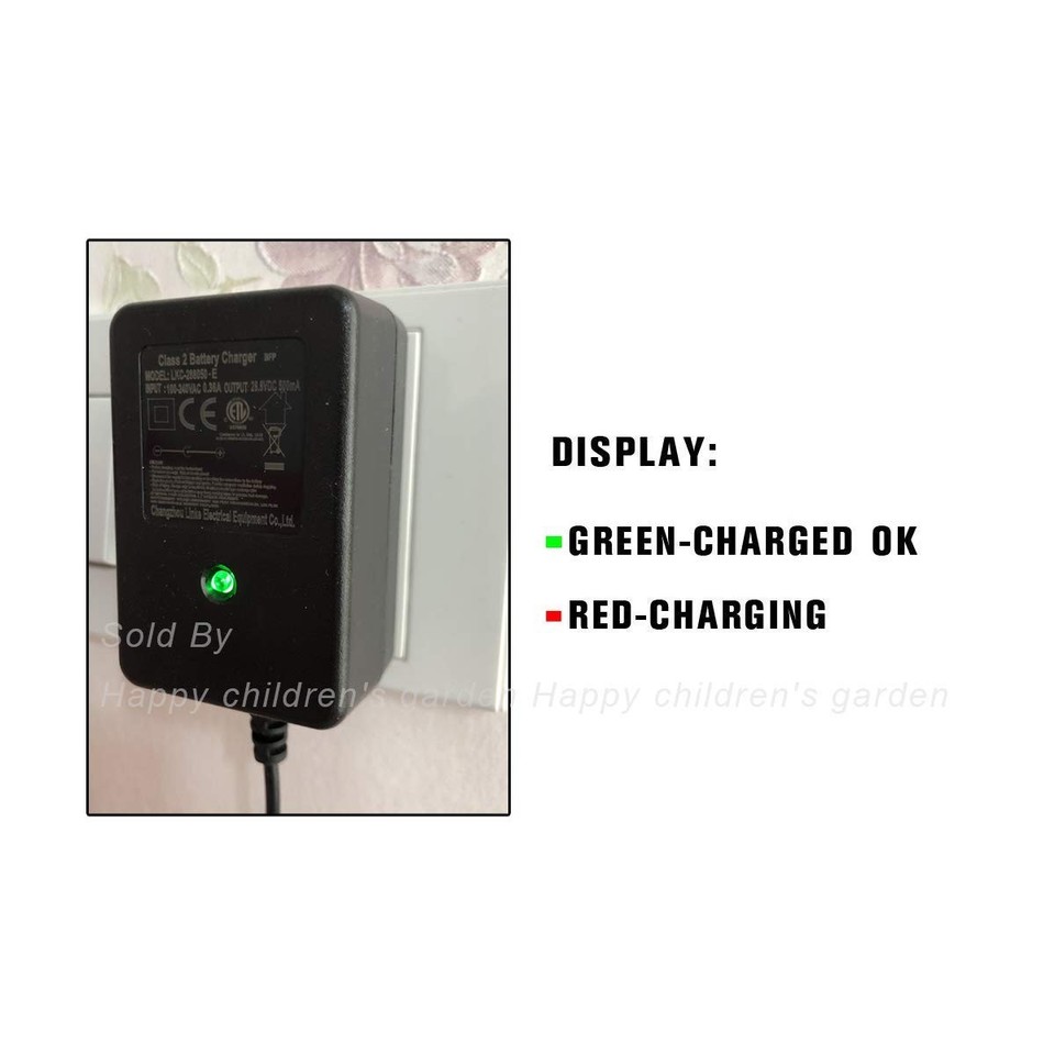 24V Charger for Disney Princess Carriage Toyota Tundra 24 Volt Battery ...