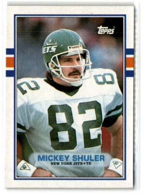 1989 Topps FOOTBALL #230 Mickey Shuler New York Jets | eBay