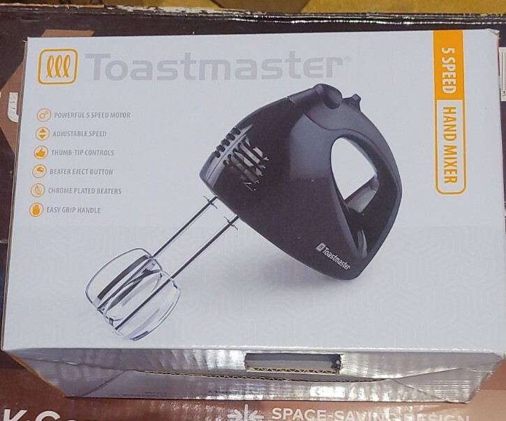 Toastmaster 5-Speed Hand Mixer TM-108H NEW | eBay