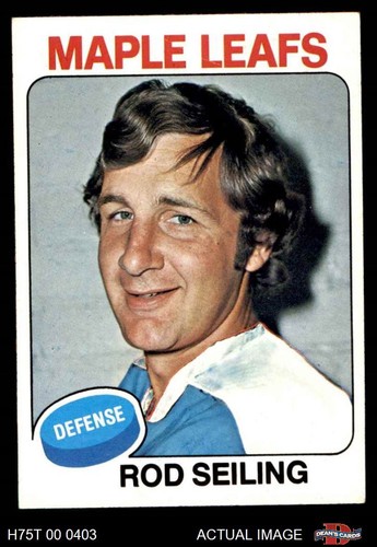 1975 Topps #229 Rod Seiling Maple Leafs 7.5 - NM+ | eBay
