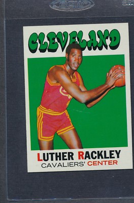 1971/72 Topps #088 Luther Rackley Cavaliers NM/MT *876 | eBay