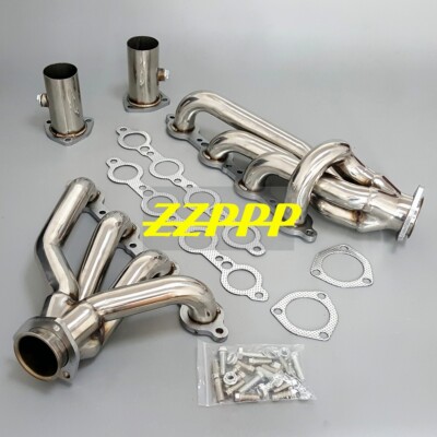 Short LS LQ9 Swap Exhaust Header S10 S15 Blazer Sonoma 2WD LS1 LS2 LS3 ...