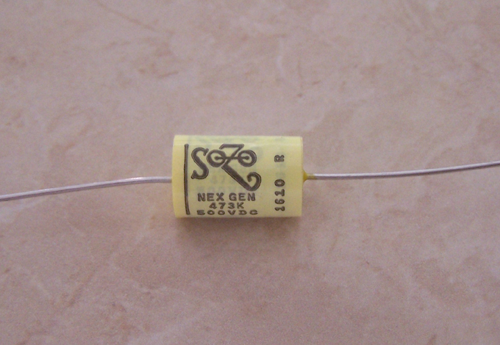 Sozo NextGen Yellow Mustard Vintage 500 volt Capacitors - Select Value ...