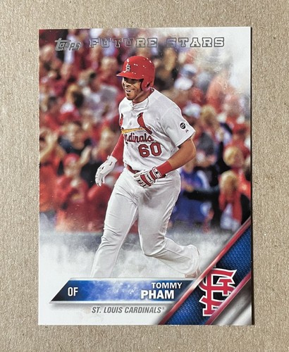TOMMY PHAM 2016 TOPPS SERIES TWO BASEBALL - FUTURE STARS INSERT CARD ...